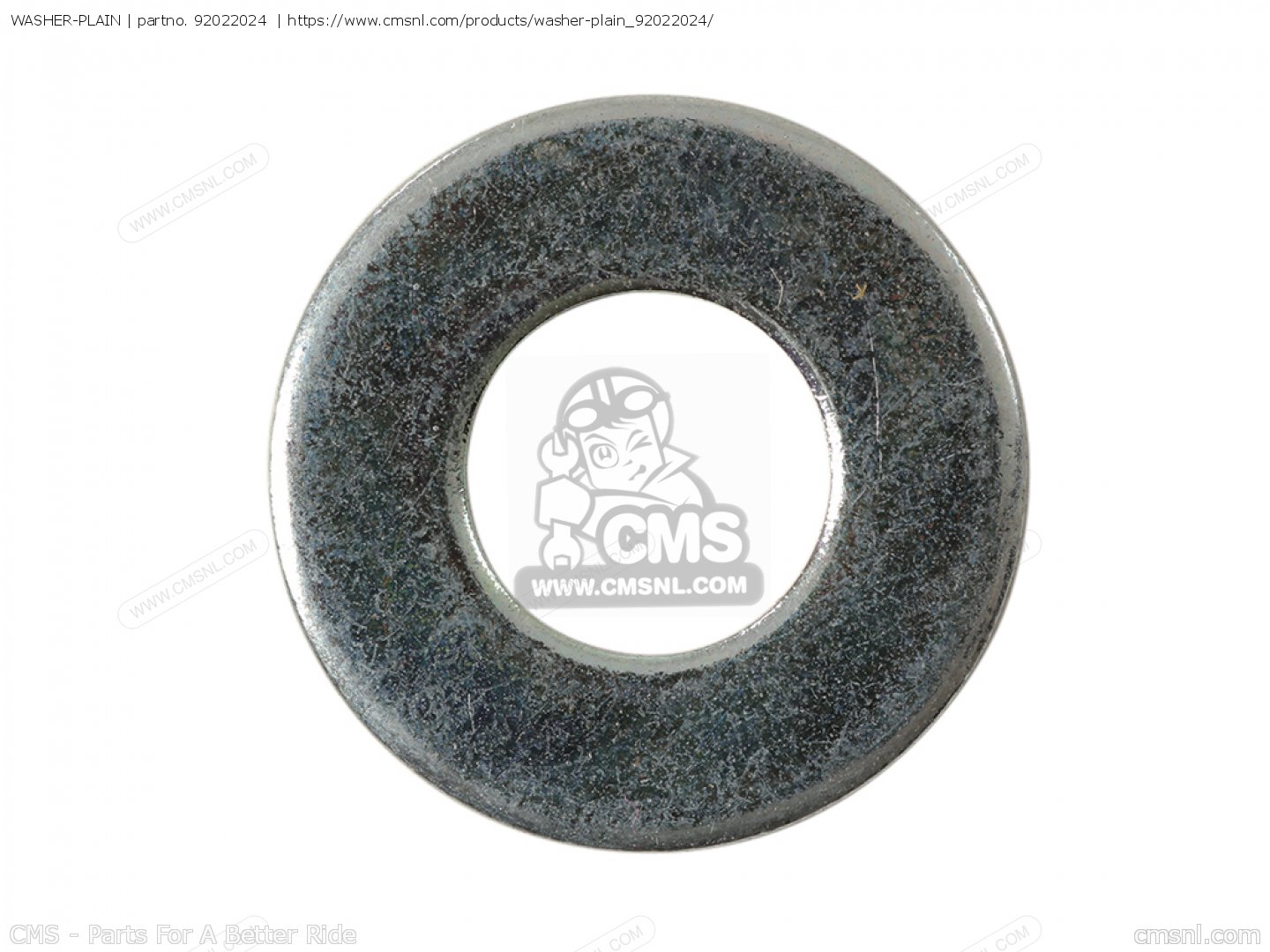 92022024: WASHER,7X16X1.2 Kawasaki - buy the 92022-024 at CMSNL