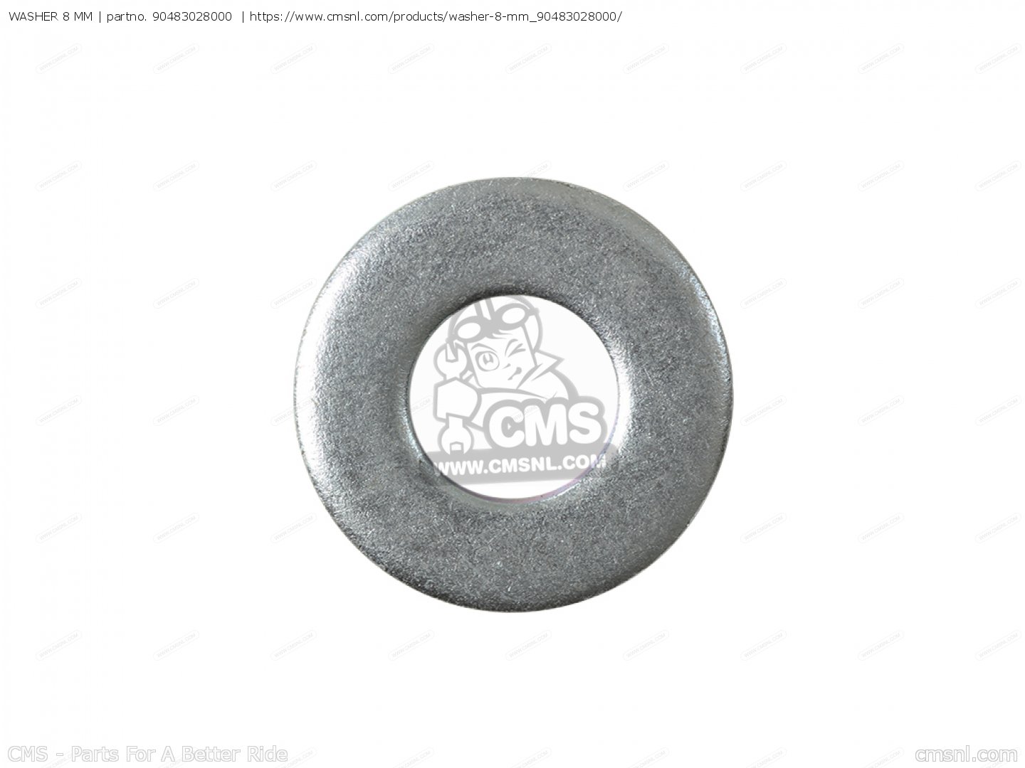 WASHER,8MM for Honda - order at CMSNL