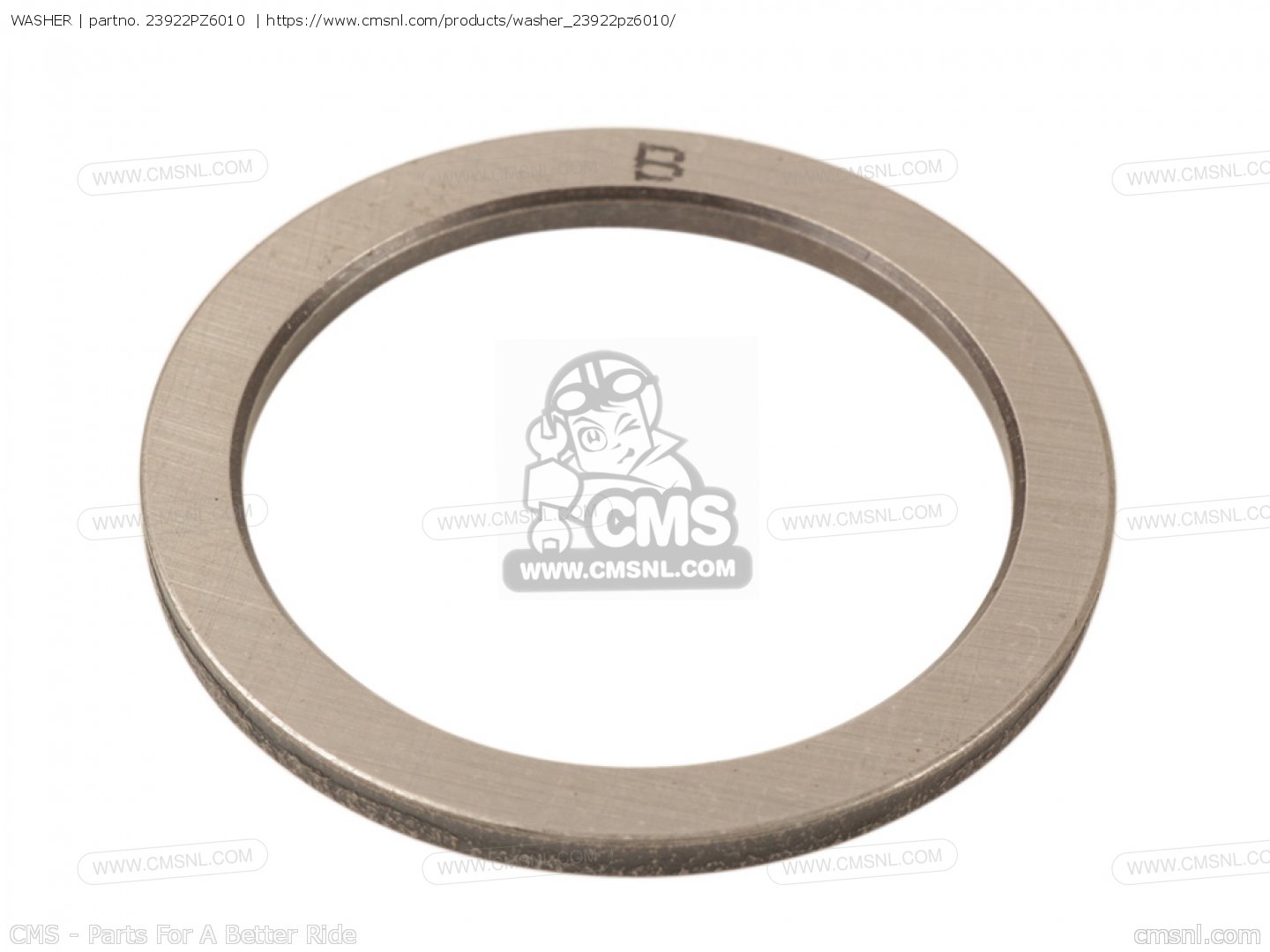 23922PZ6010: WASHER Honda - buy the 23922-PZ6-010 at CMSNL