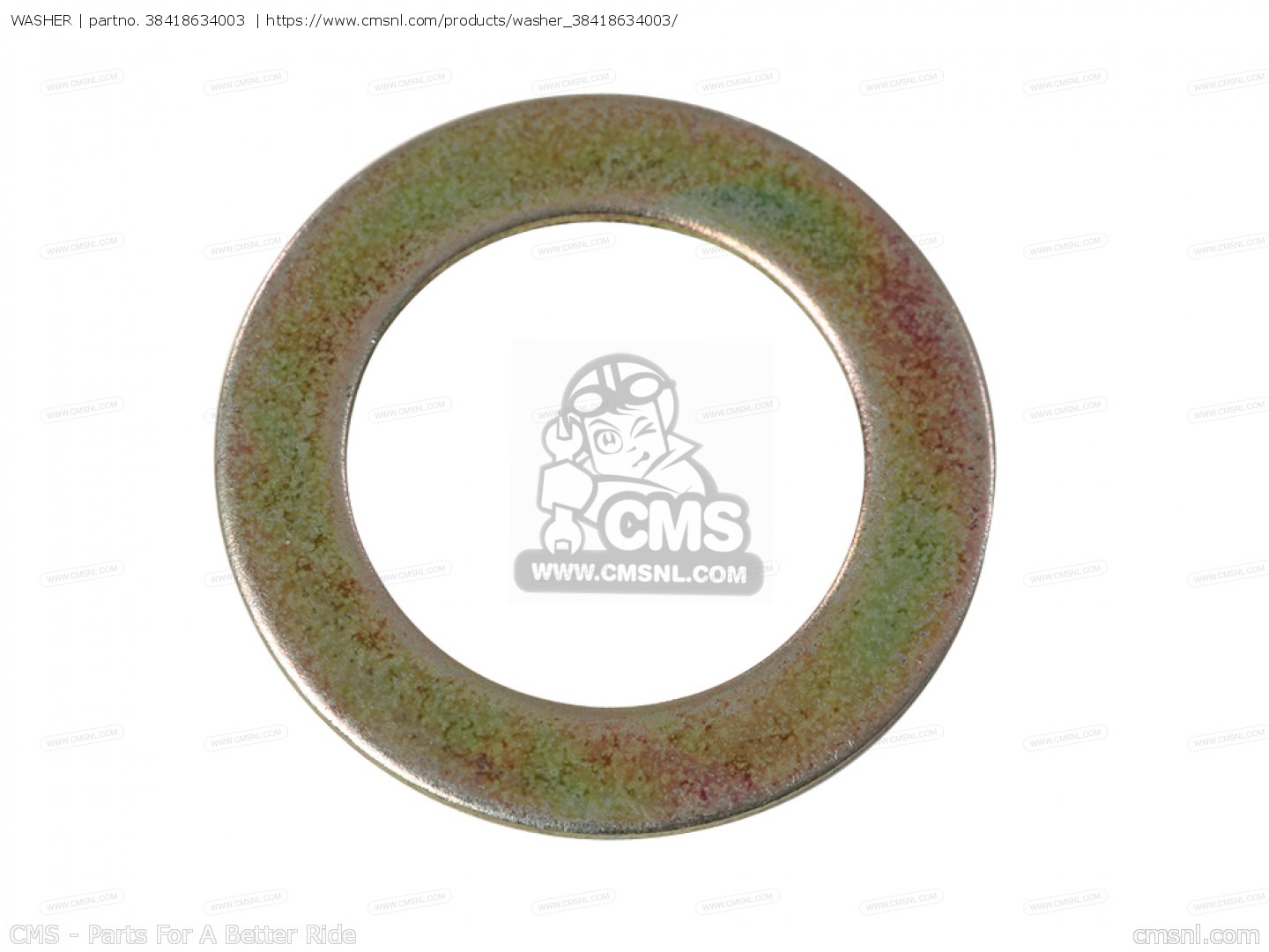 38418634003: WASHER Honda - buy the 38418-634-003 at CMSNL