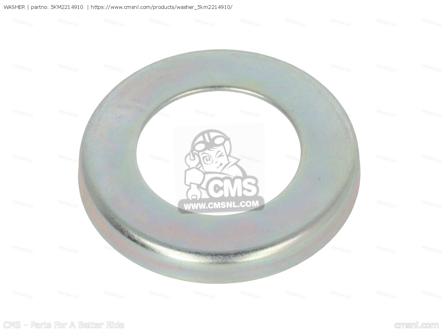 5KM2214910: Washer Yamaha - buy the 5KM-22149-10 at CMSNL