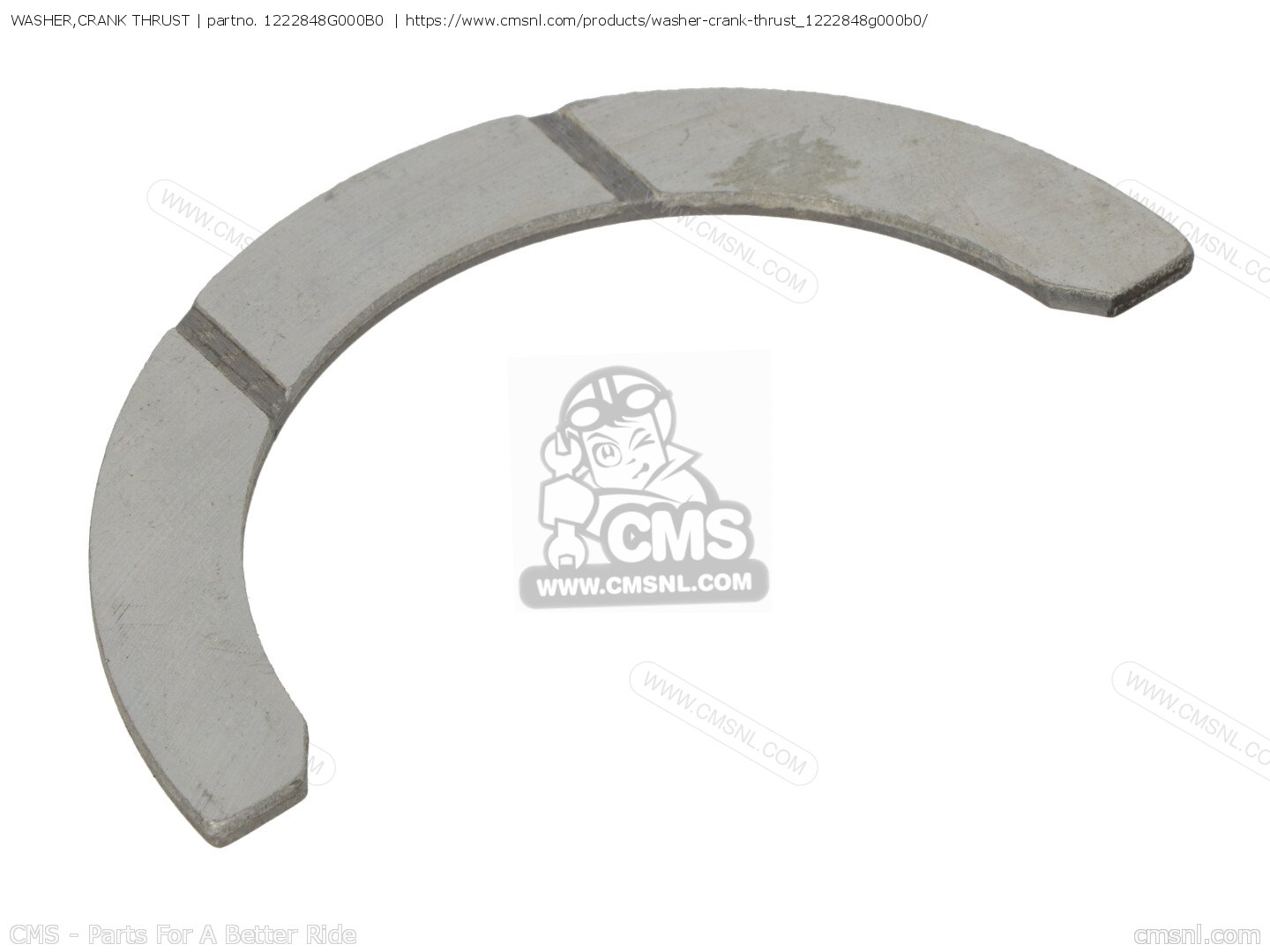 1222848G000B0: WASHER,CRANK THRUST Suzuki - buy the 12228-48G00-0B0 at ...