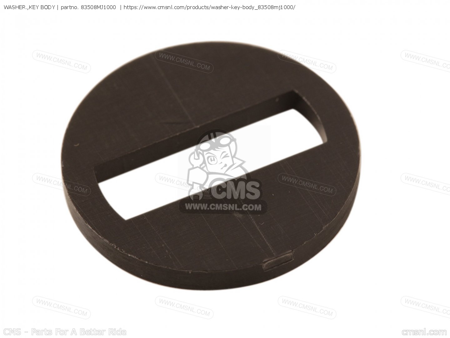 83508MJ1000: WASHER.,KEY BODY Honda - buy the 83508-MJ1-000 at CMSNL