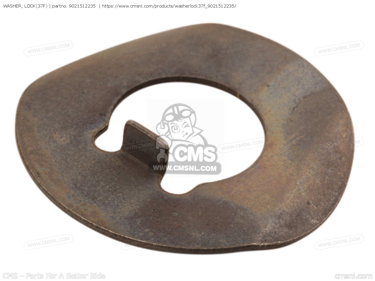 9021512235: Washer, Lock(37f) Yamaha - buy the 90215-12235 at CMSNL