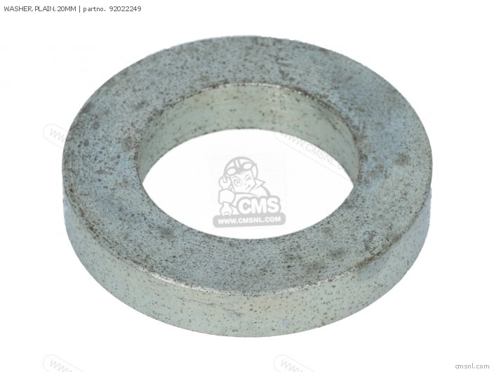 92022249: WASHER,PLAIN,20MM Kawasaki - buy the 92022-249 at CMSNL