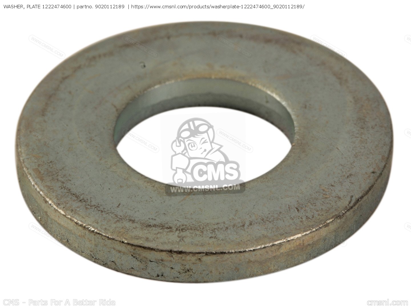 9020112189: Washer, Plate 1222474600 Yamaha - buy the 90201-12189-00 at ...