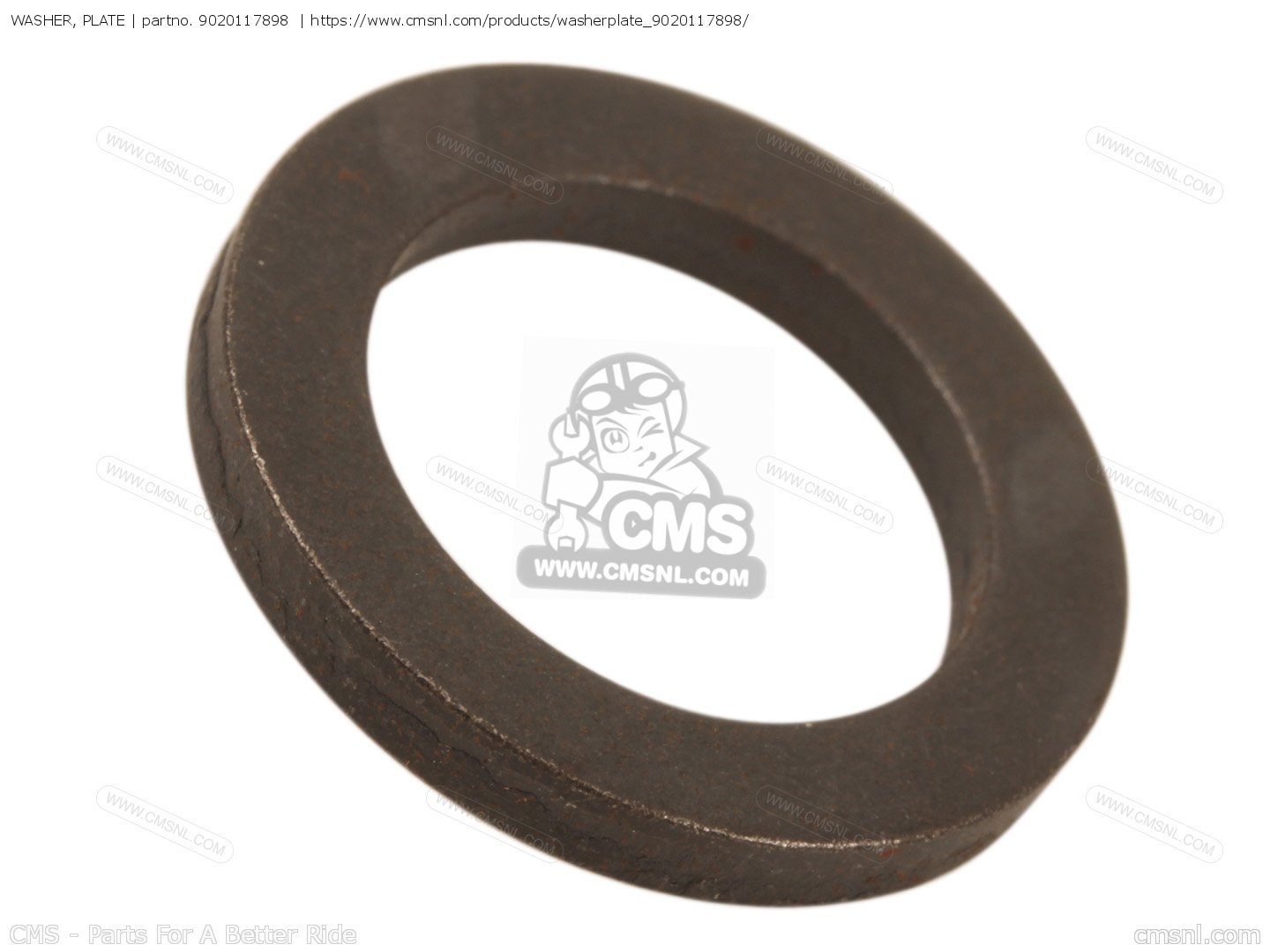 9020117898: Washer, Plate Yamaha - buy the 90201-17898-00 at CMSNL