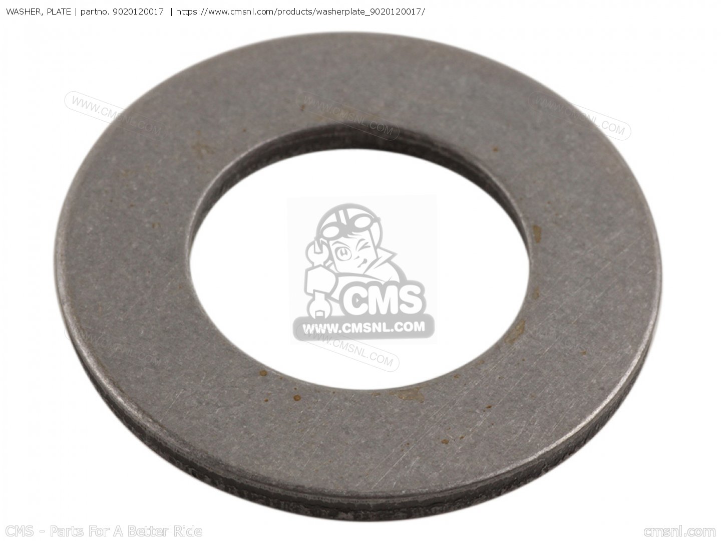 9020120017: Washer, Plate Yamaha - buy the 90201-20017-00 at CMSNL