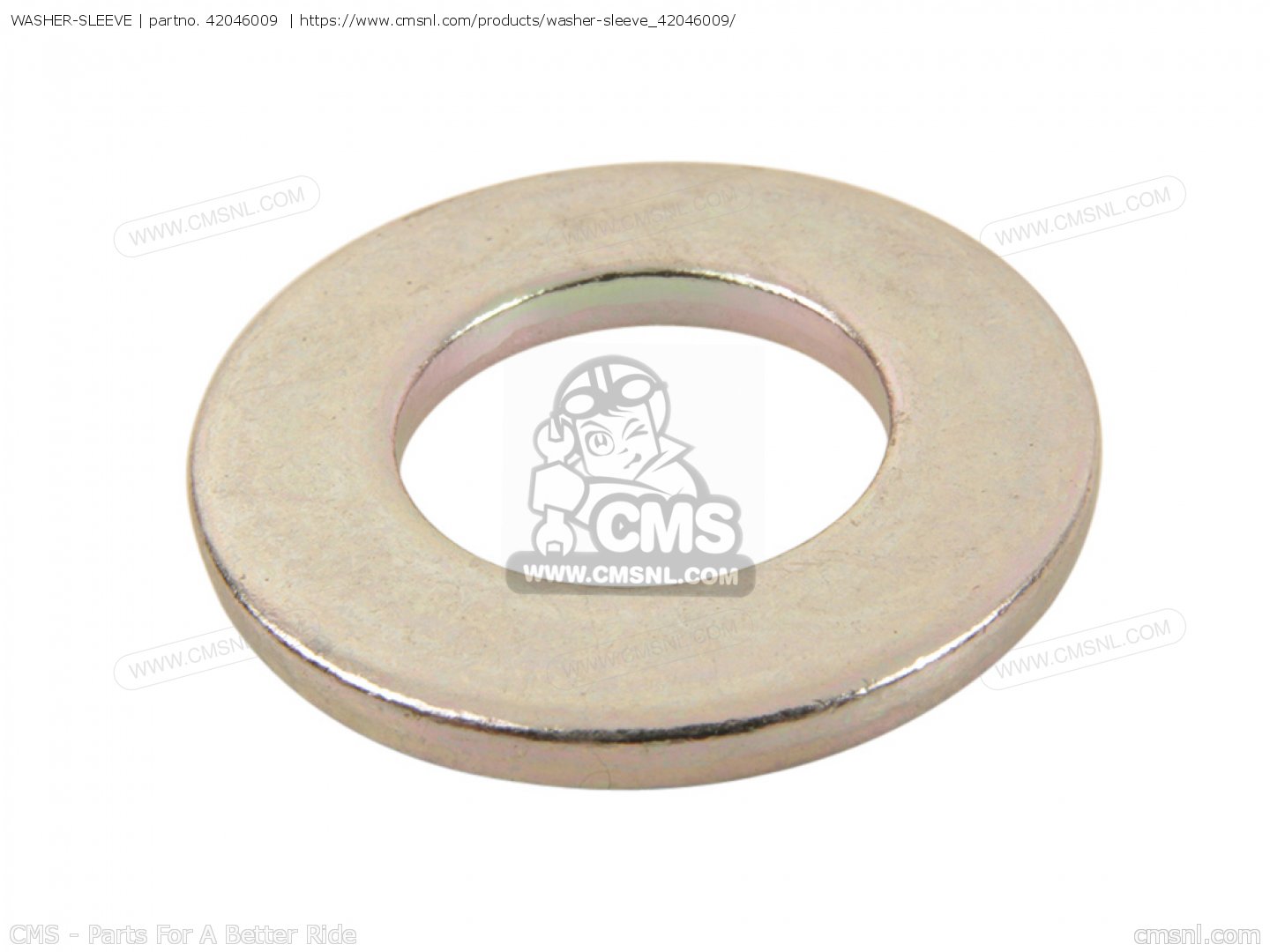 WASHER-SLEEVE for Kawasaki - order at CMSNL
