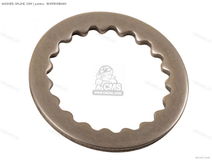 WASHER,SPLINE 20M for Honda - order at CMSNL