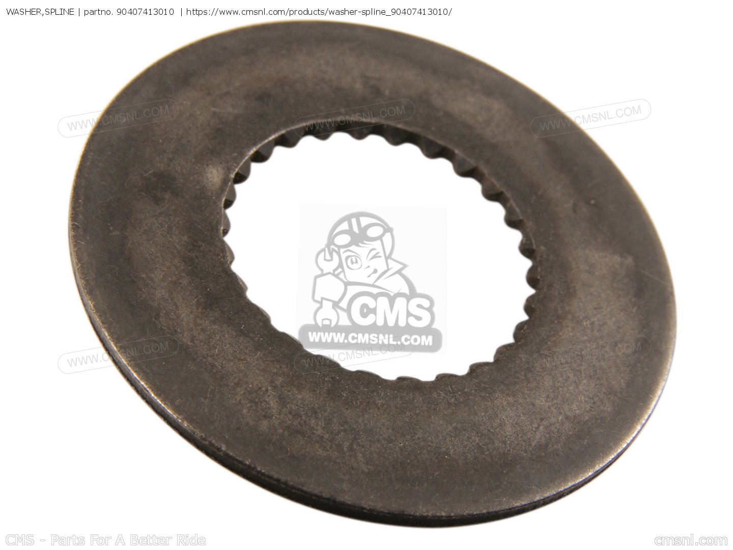 90407413010: WASHER,SPLINE Honda - buy the 90407-413-010 at CMSNL