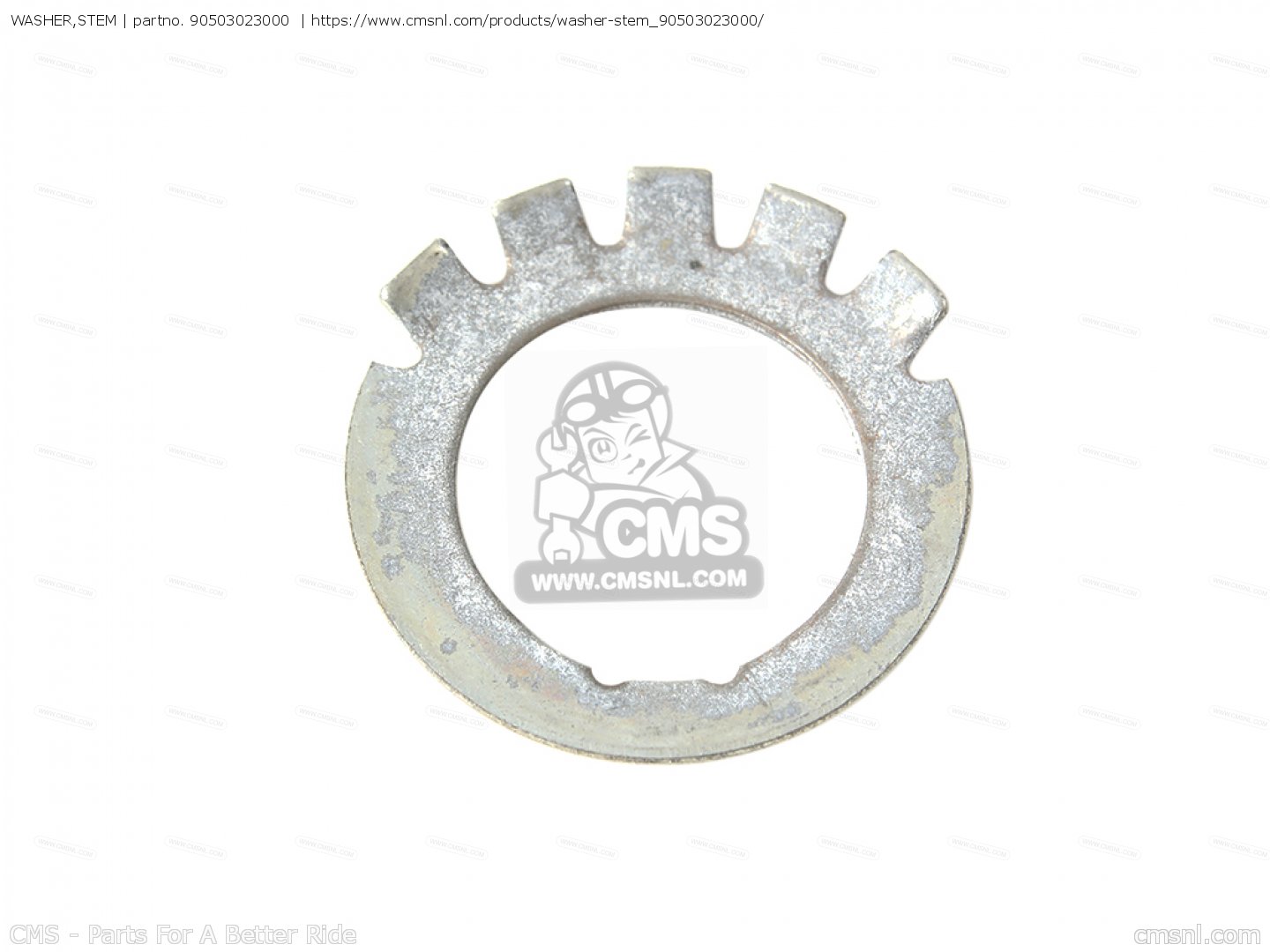 90503023000: WASHER,STEM Honda - buy the 90503-023-000 at CMSNL