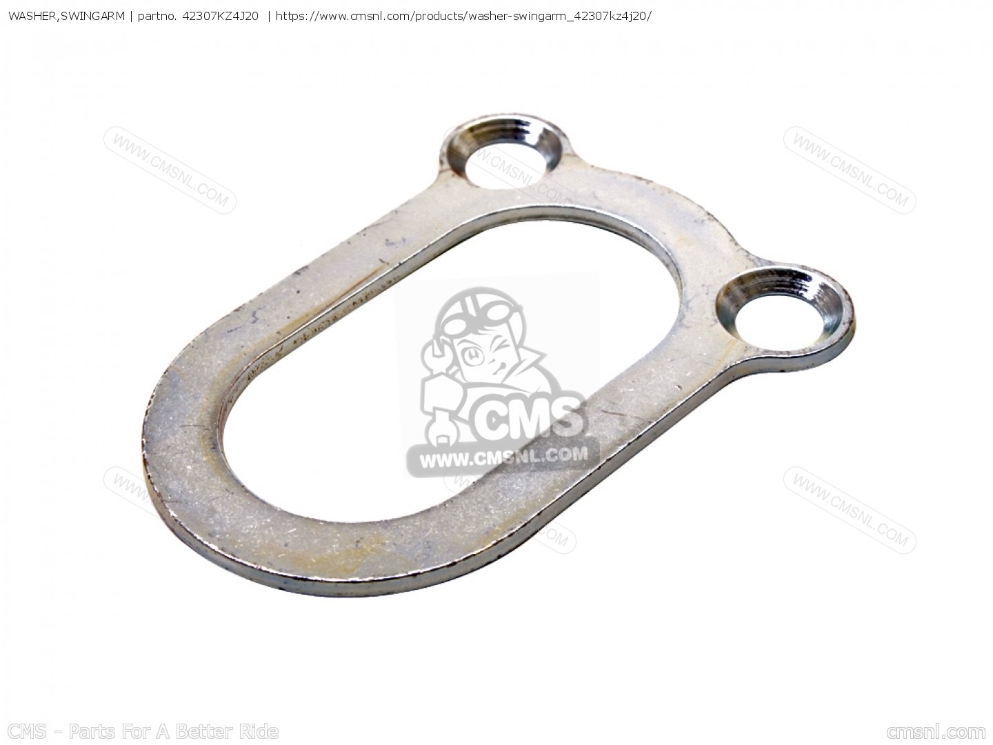 42307KZ4J20: WASHER,SWINGARM Honda - buy the 42307-KZ4-J20 at CMSNL