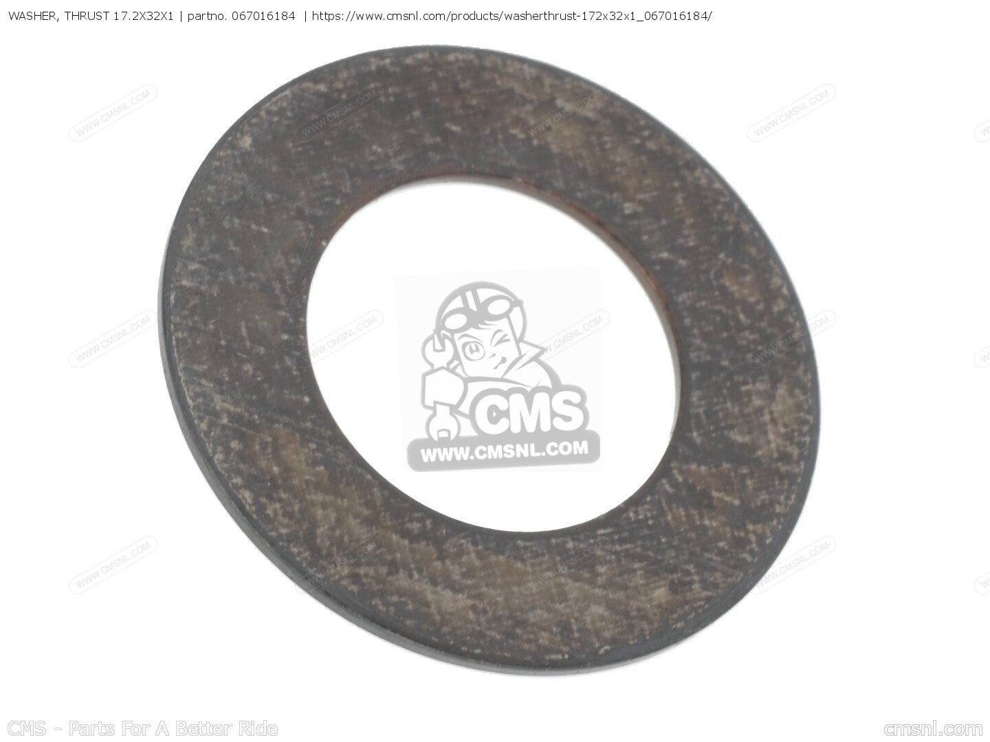 WASHER, THRUST 17.2X32X1 for SBK996 BIPOSTO 2001 EU (SUPERBIKE 996 ...