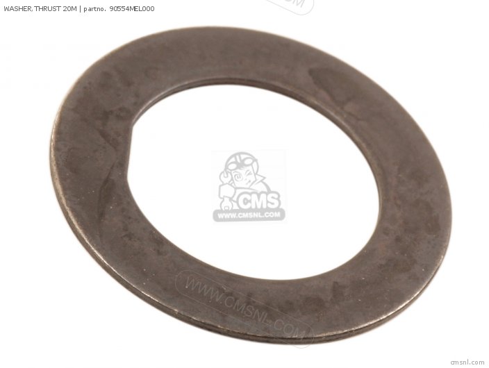 90554MEL000: WASHER,THRUST 20M Honda - buy the 90554-MEL-000 at CMSNL