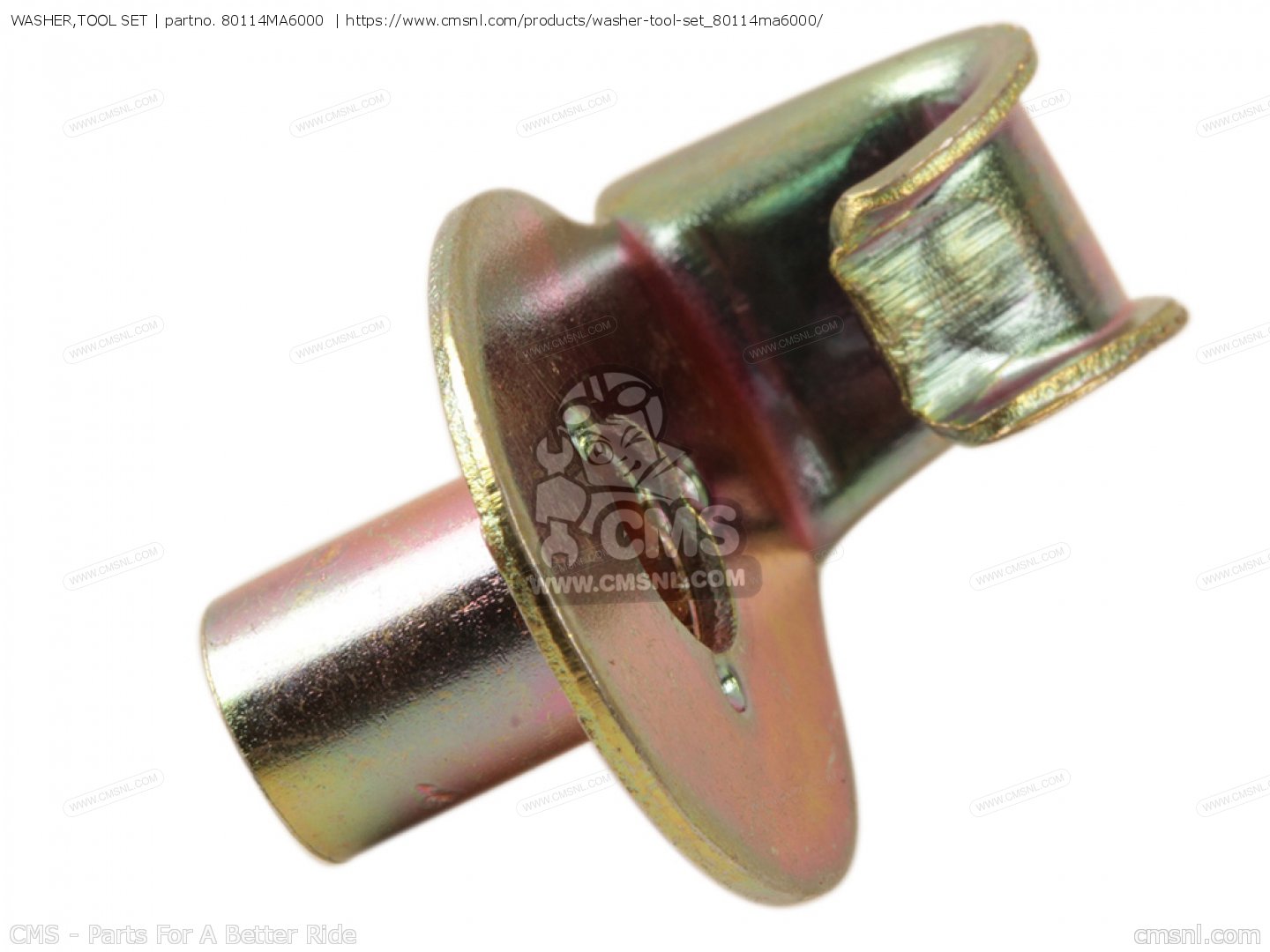 80114MA6000: WASHER,TOOL SET Honda - buy the 80114-MA6-000 at CMSNL