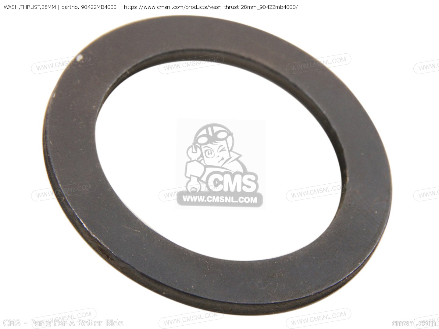 90422MB4000: Wash,thrust,28mm Honda - buy the 90422-MB4-000 at CMSNL