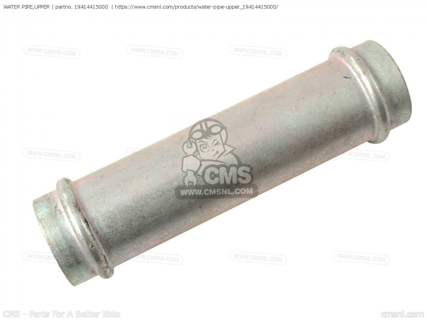 19414415000: WATER PIPE,UPPER Honda - buy the 19414-415-000 at CMSNL