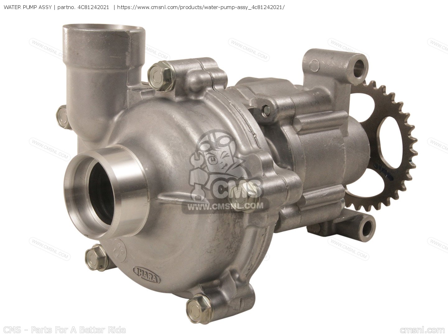 4C81242021: Water Pump Assy Yamaha - buy the 4C8-12420-21-00 at CMSNL