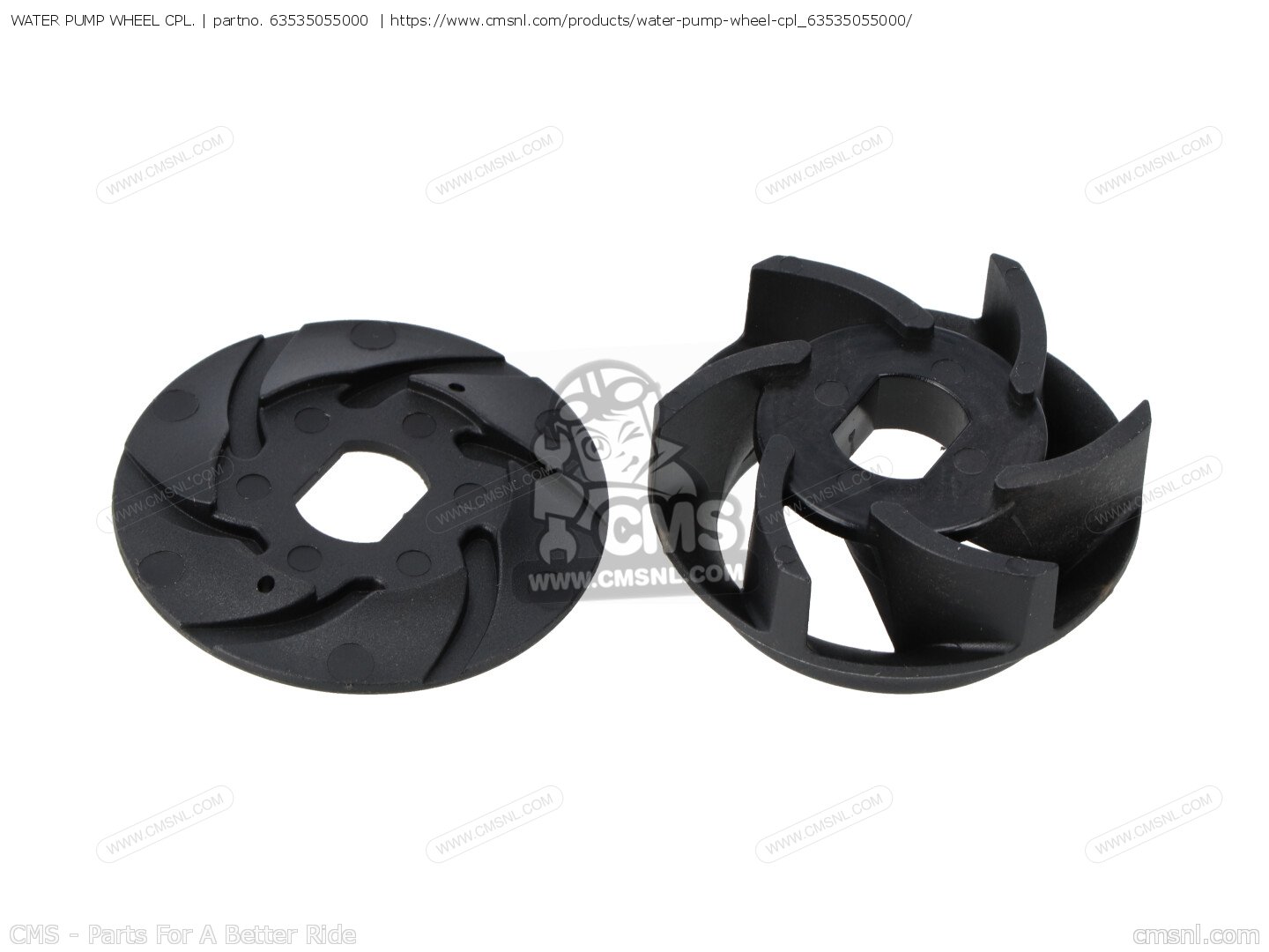 WATER PUMP WHEEL CPL. for KTM - order at CMSNL