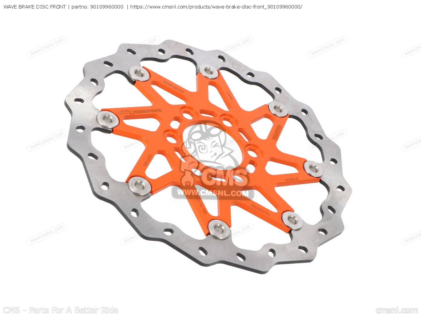 90109960000: WAVE BRAKE DISC FRONT KTM - buy the 90109960000 at CMSNL