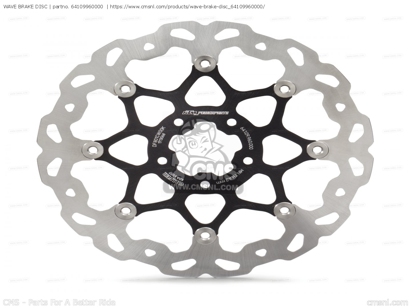 64109960000: WAVE BRAKE DISC KTM - buy the 64109960000 at CMSNL