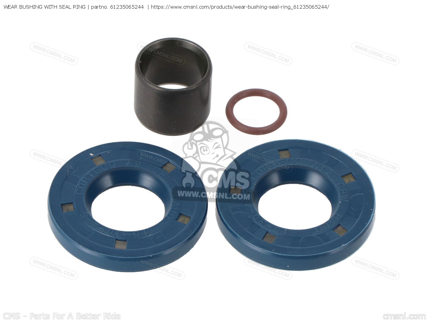 WEAR BUSHING WITH SEAL RING for KTM - order at CMSNL