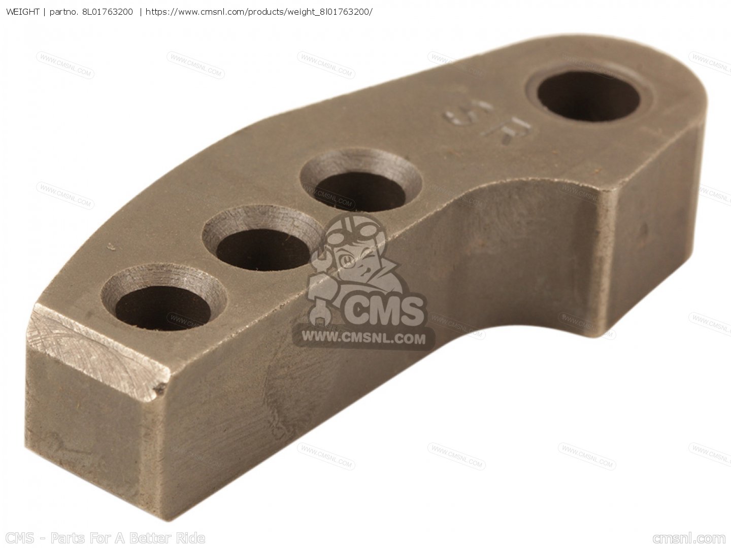 8L01763200: WEIGHT Yamaha - buy the 8L0-17632-00-00 at CMSNL