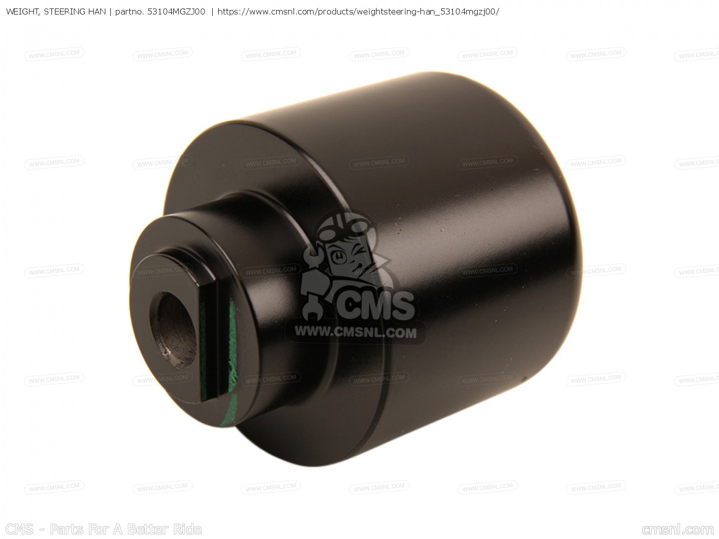 53104MGZJ00: Weight,strg Hndl Honda - buy the 53104-MGZ-J00 at CMSNL