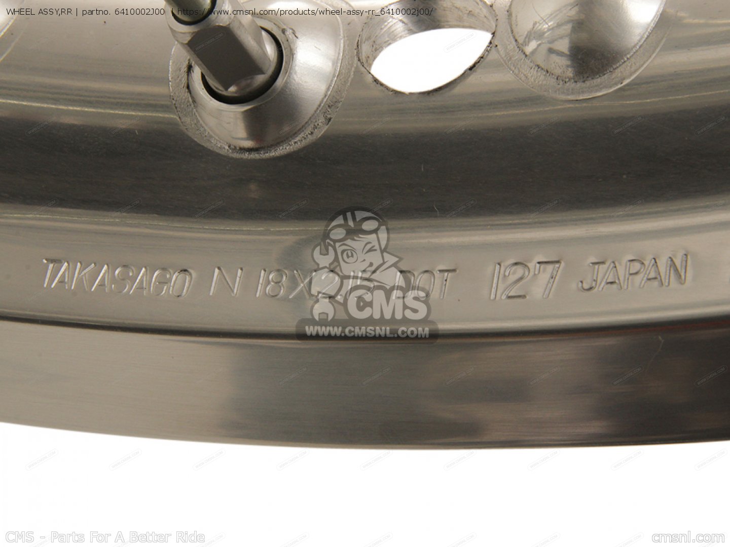 6410002J00: Wheel Assy,rr Suzuki - buy the 64100-02J00 at CMSNL