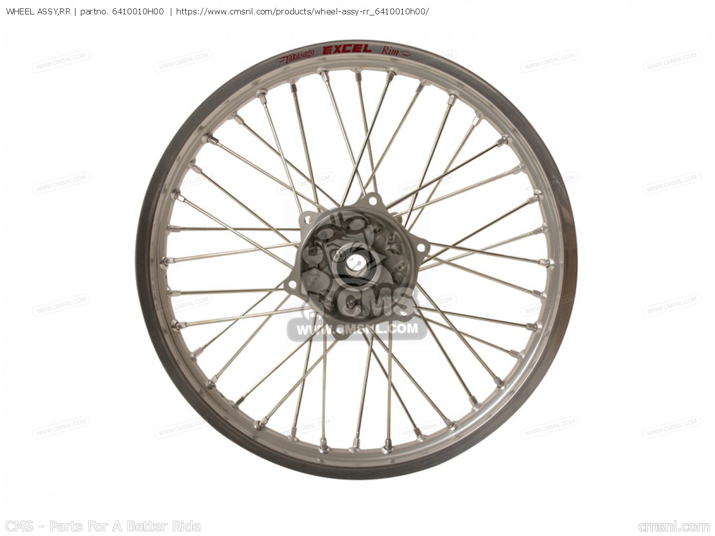6410010H00: WHEEL ASSY,RR Suzuki - buy the 64100-10H00 at CMSNL