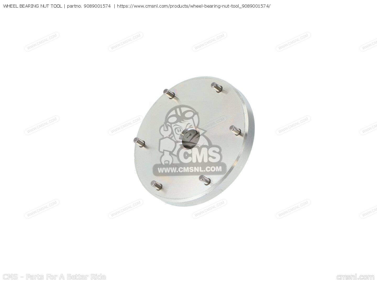 90890-01574-00 Wheel Bearing Nut Tool, 9089001574 Yamaha