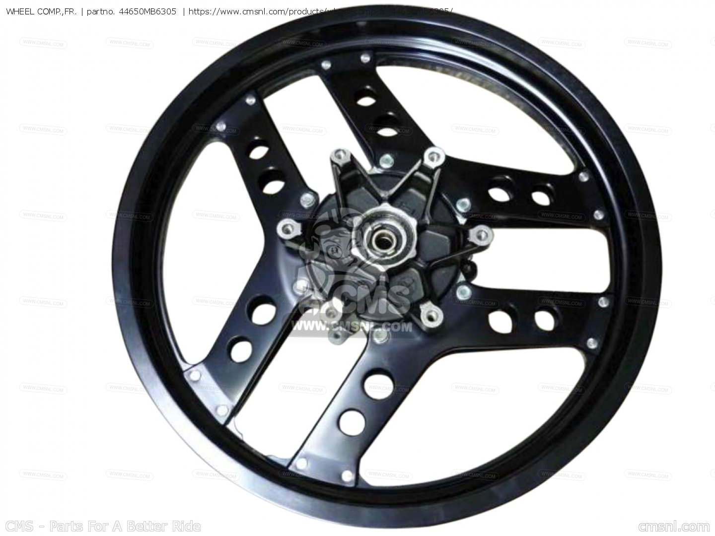 WHEEL COMP.,FR. for VF1000F2 1985 (F) - order at CMSNL