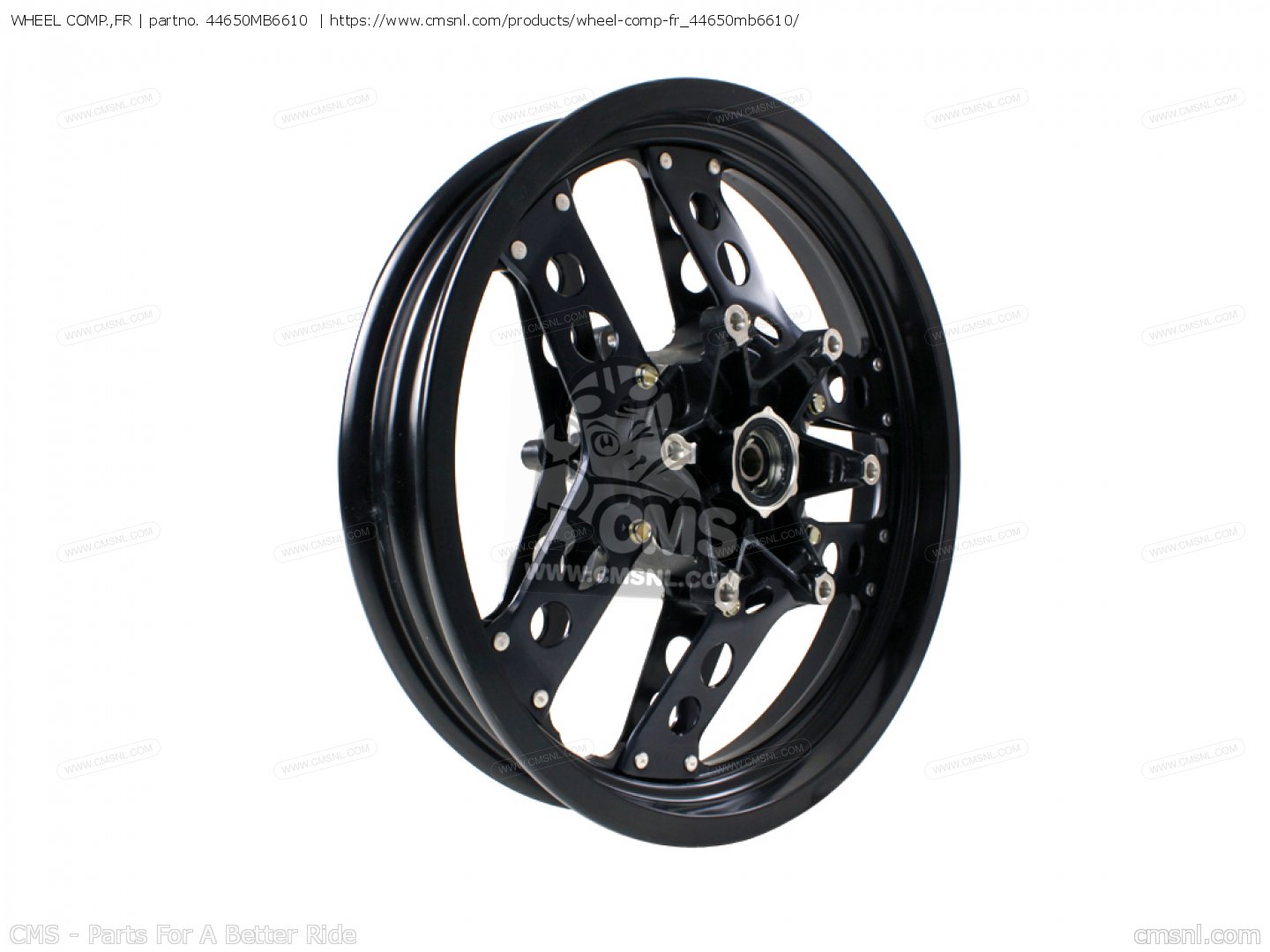 WHEEL COMP.,FR for VF1000F 1984 (E) - order at CMSNL