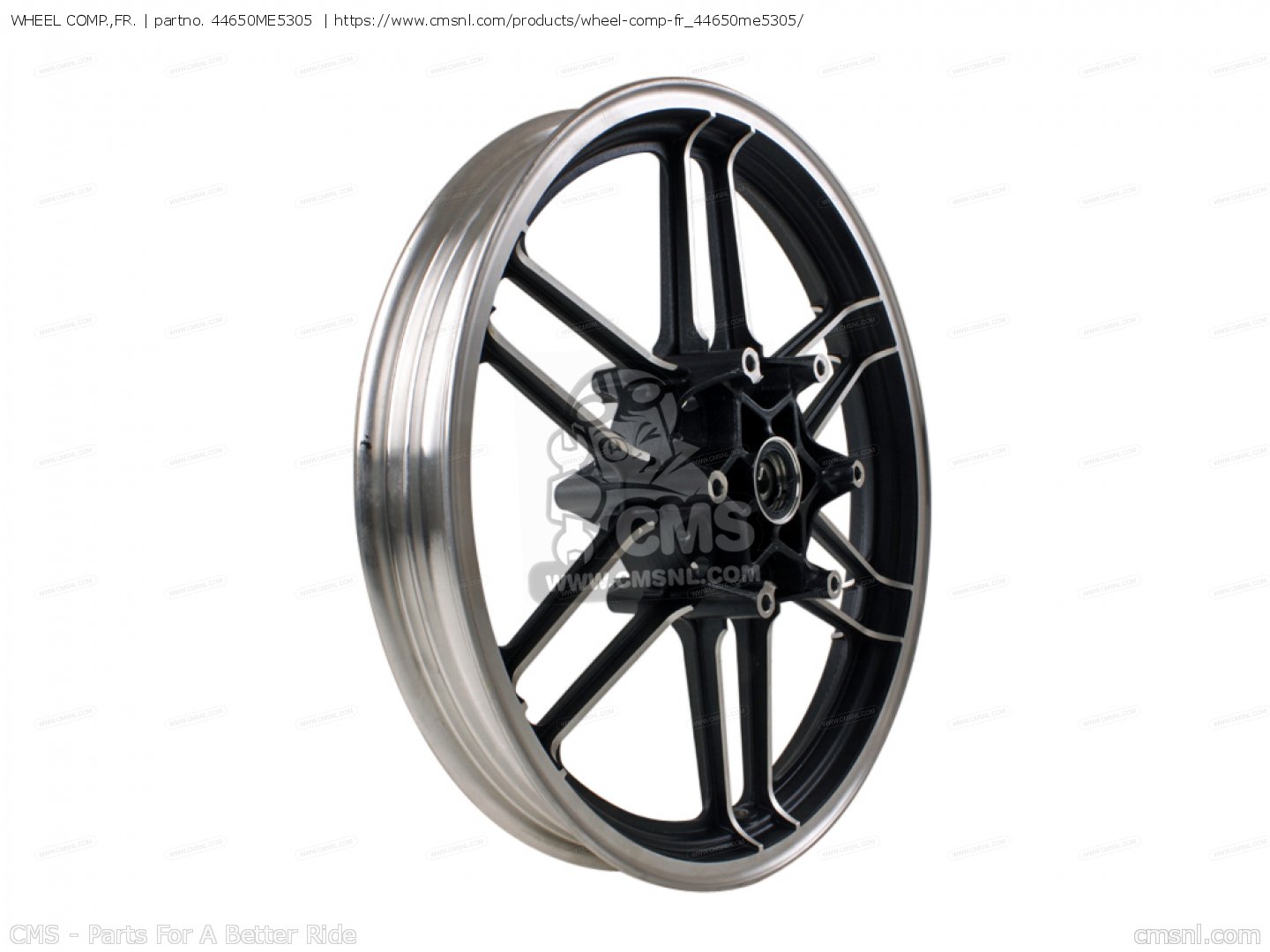 WHEEL COMP.,FR. for CB650SC 1983 (D) - order at CMSNL