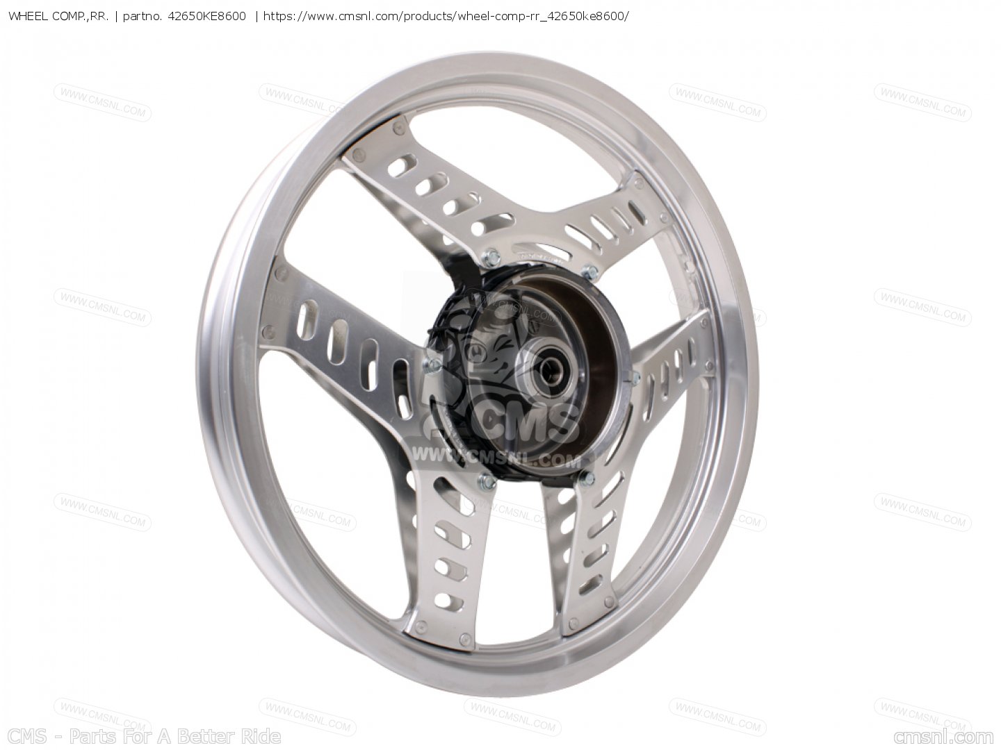 42650KE8600: Wheel Comp.,rr. Honda - buy the 42650-KE8-600 at CMSNL