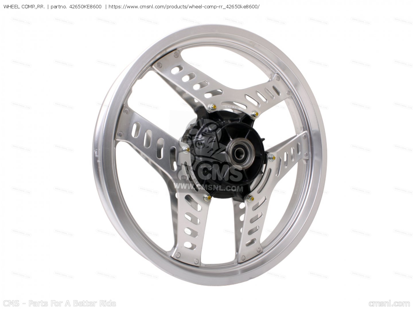 42650KE8600: Wheel Comp.,rr. Honda - buy the 42650-KE8-600 at CMSNL