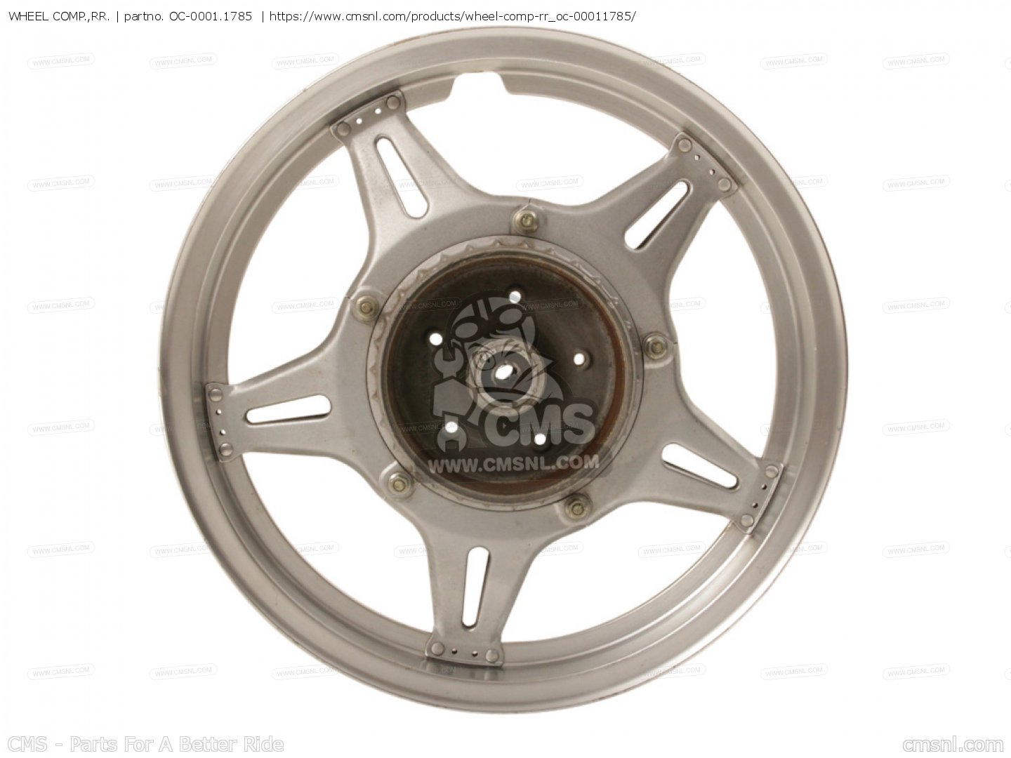 OC-0001.1785: Wheel Comp.,rr. Honda , an alternative for 42650-415-325 ...