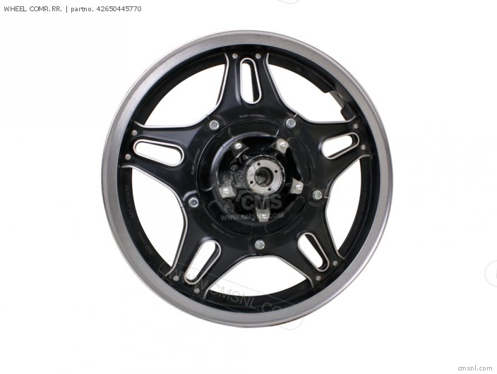 WHEEL COMP.,RR. for CB750F 750 SUPER SPORT 1980 (A) USA - order at CMSNL