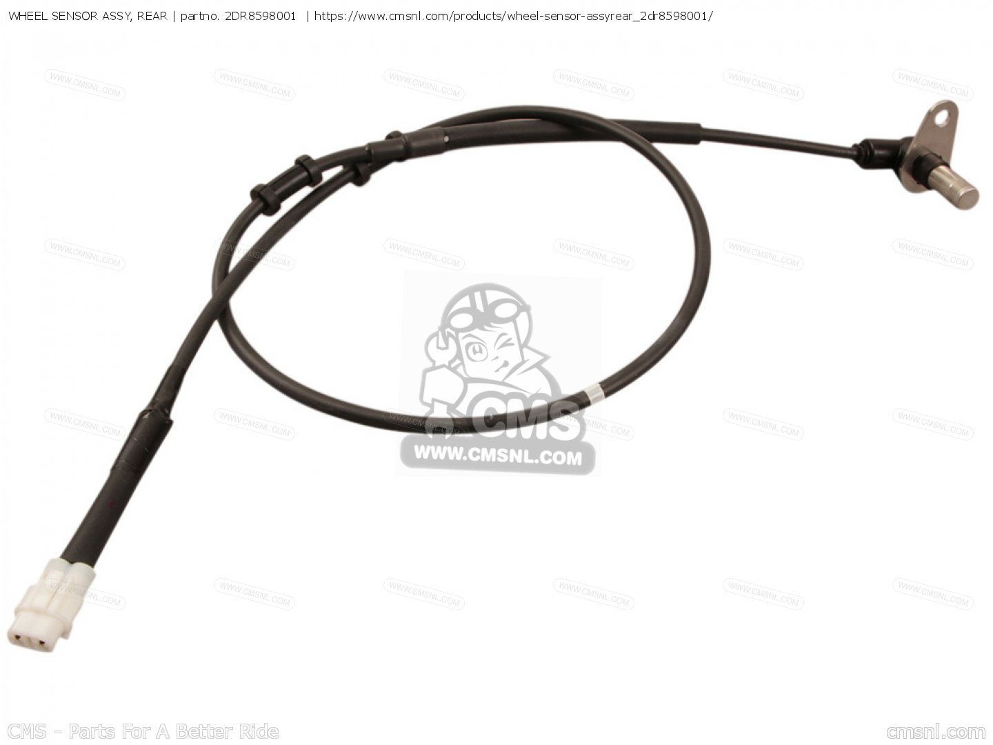 WHEEL SENSOR ASSY, REAR for Yamaha - order at CMSNL