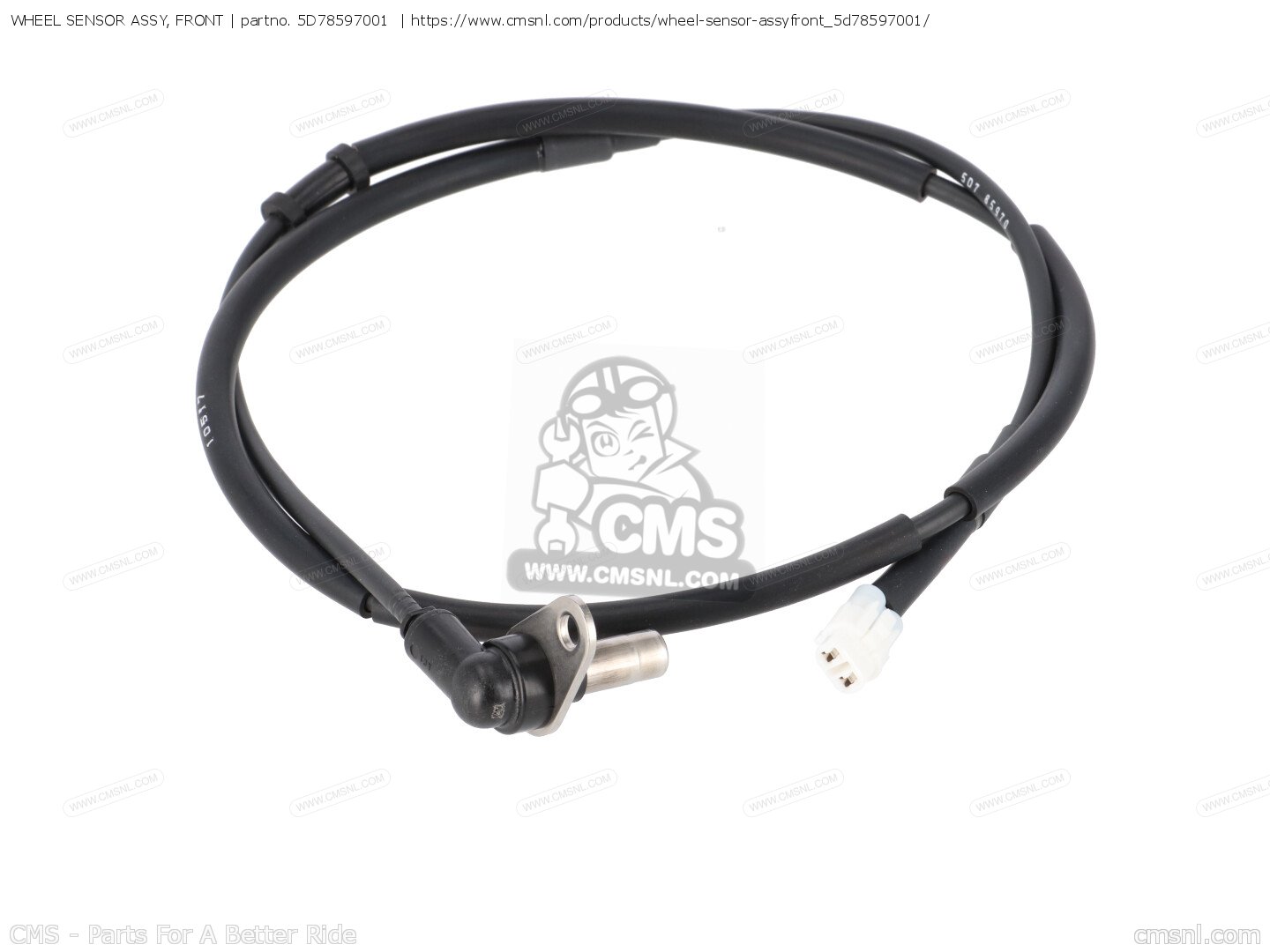 5D78597001: Wheel Sensor Assy, Front Yamaha - buy the 5D7-85970-01-00 ...