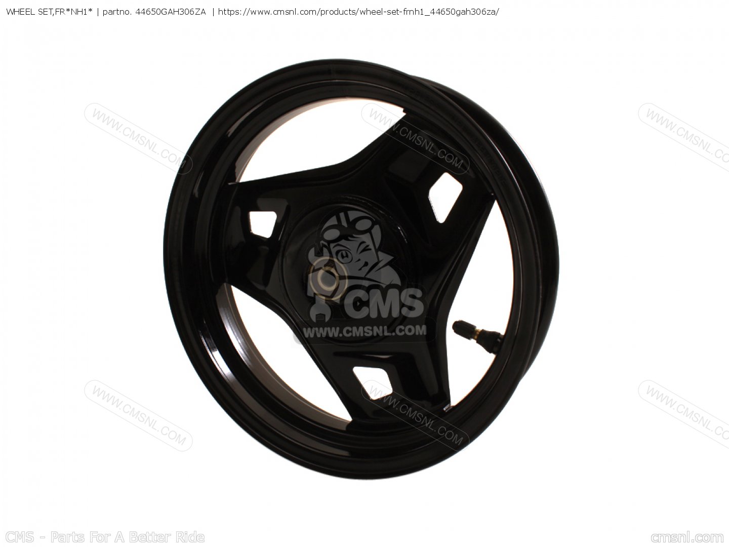 44650GAH306ZA: Wheel Set,fr*nh1* Honda - buy the 44650-GAH-306ZA at CMSNL