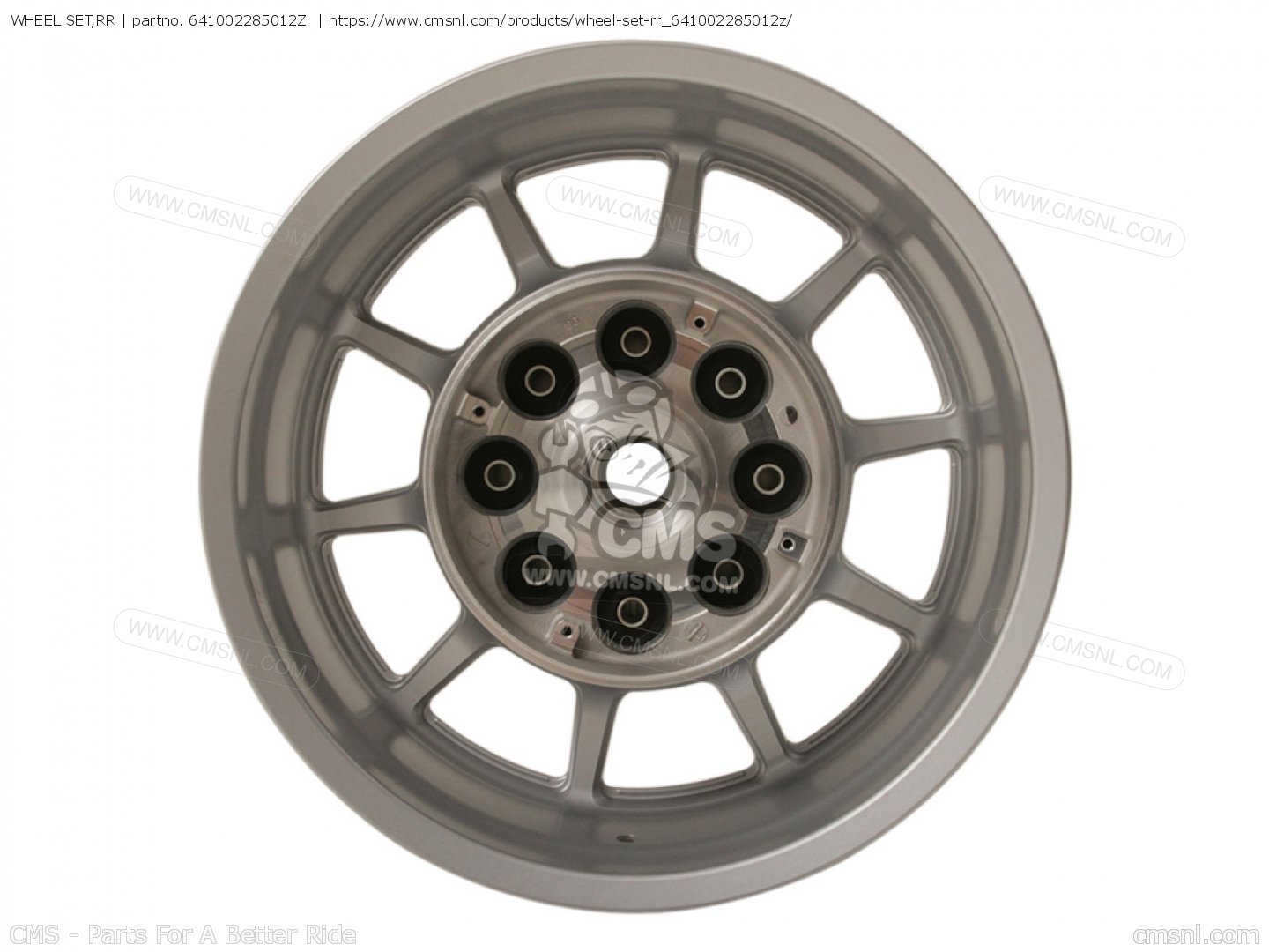641002285012Z: WHEEL SET,RR Suzuki - buy the 64100-22850-12Z at CMSNL