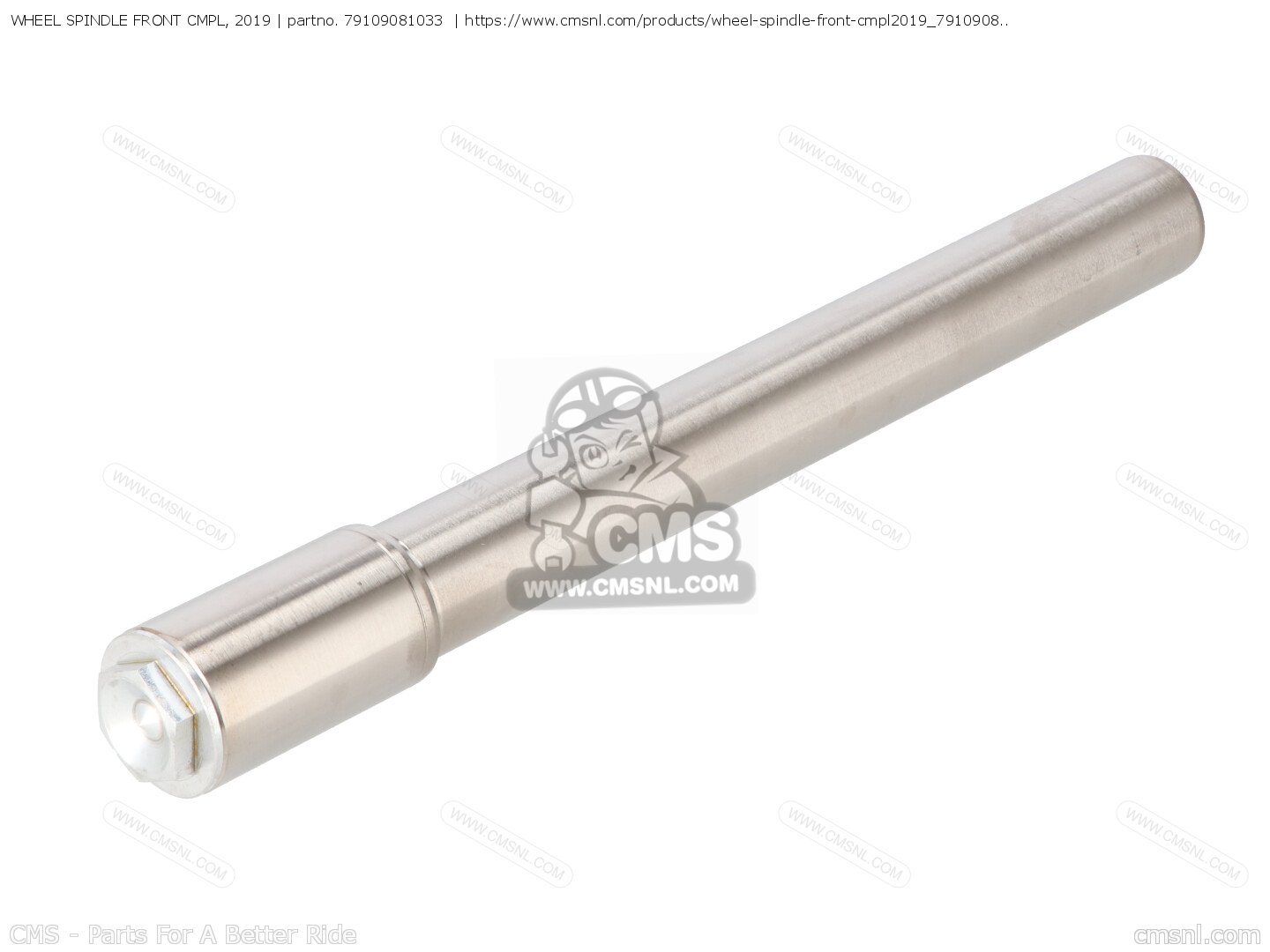 79109081033: WHEEL SPINDLE FRONT CMPL, 2019 KTM - buy the 79109081033 ...