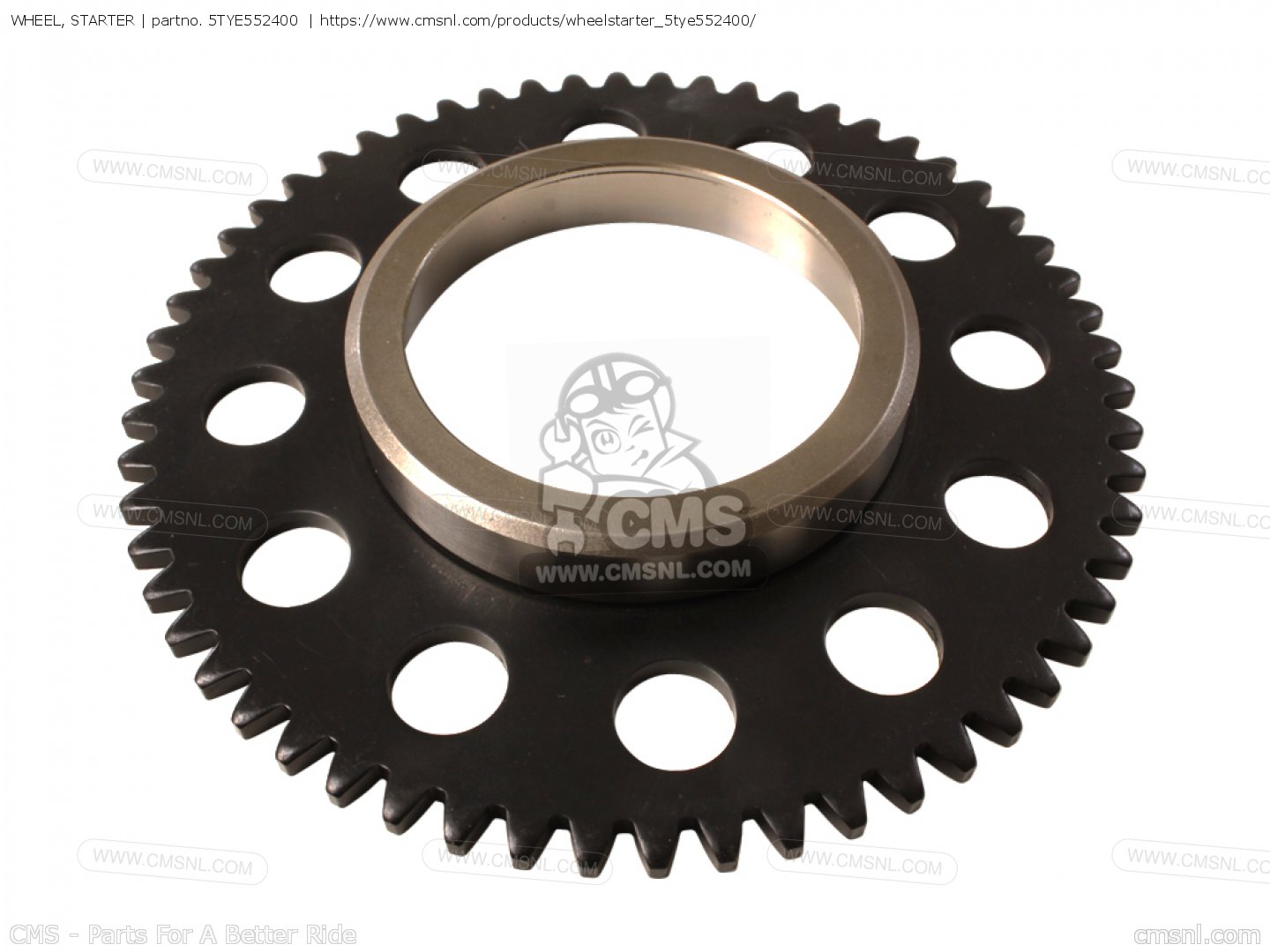 5TYE552400: WHEEL, STARTER Yamaha - buy the 5TY-E5524-00-00 at CMSNL