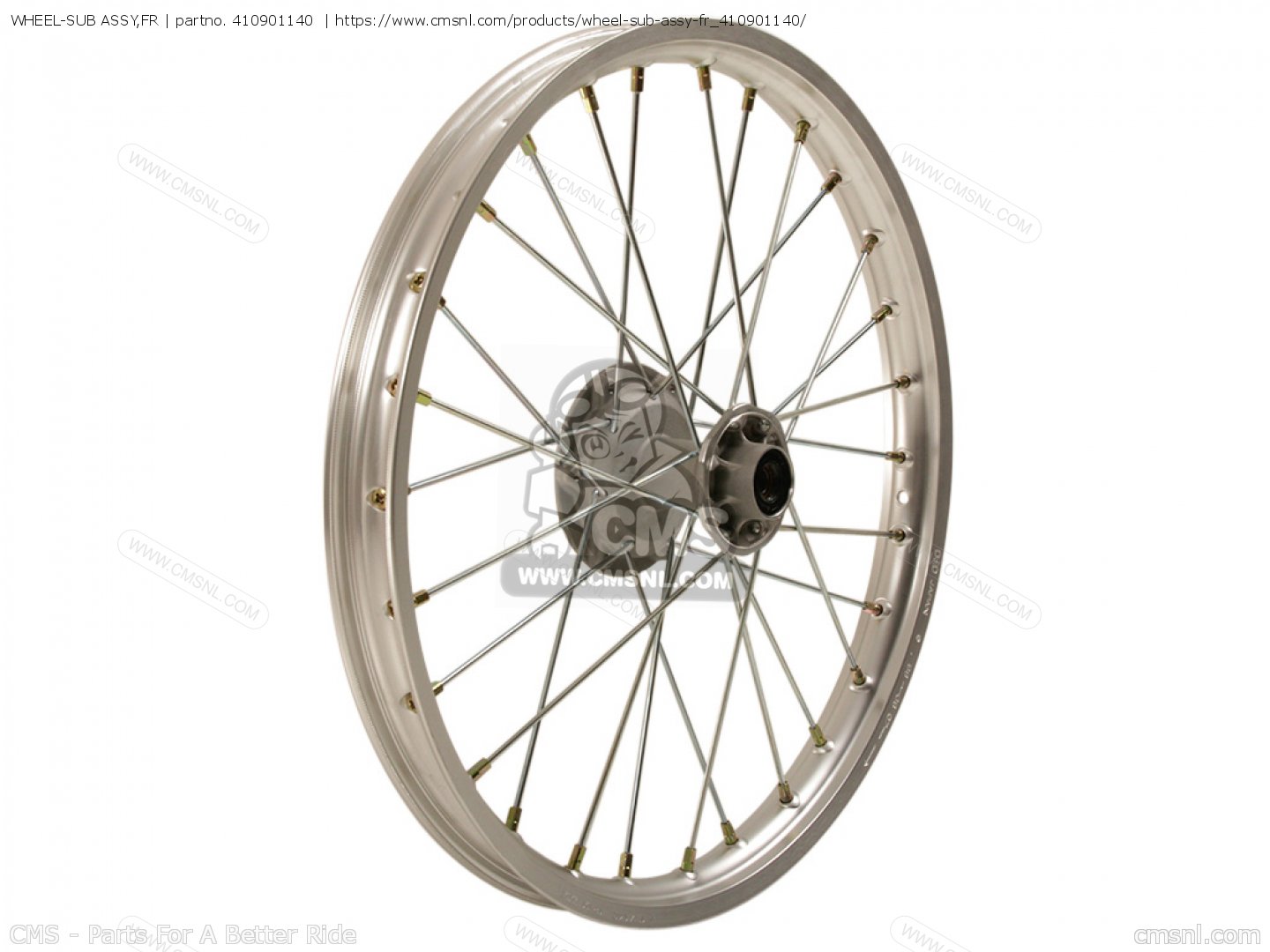 410901140: Wheel-sub Assy,fr Kawasaki - buy the 41090-1140 at CMSNL