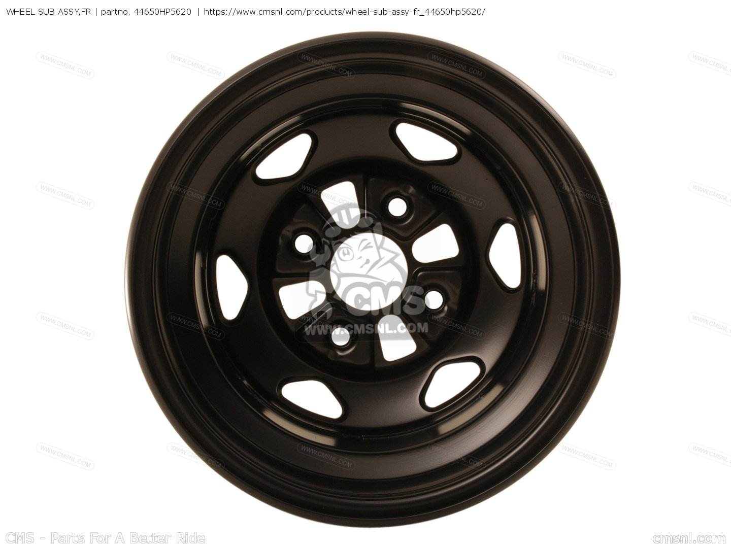 44650HP5620: WHEEL SUB ASSY,FR Honda - buy the 44650-HP5-620 at CMSNL