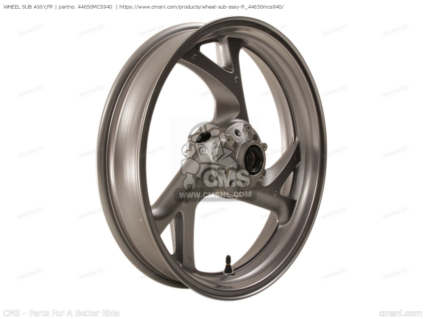 WHEEL SUB ASSY,FR for ST1300A PANEUROPEAN 2009 (9) ENGLAND / ABS MKH ...