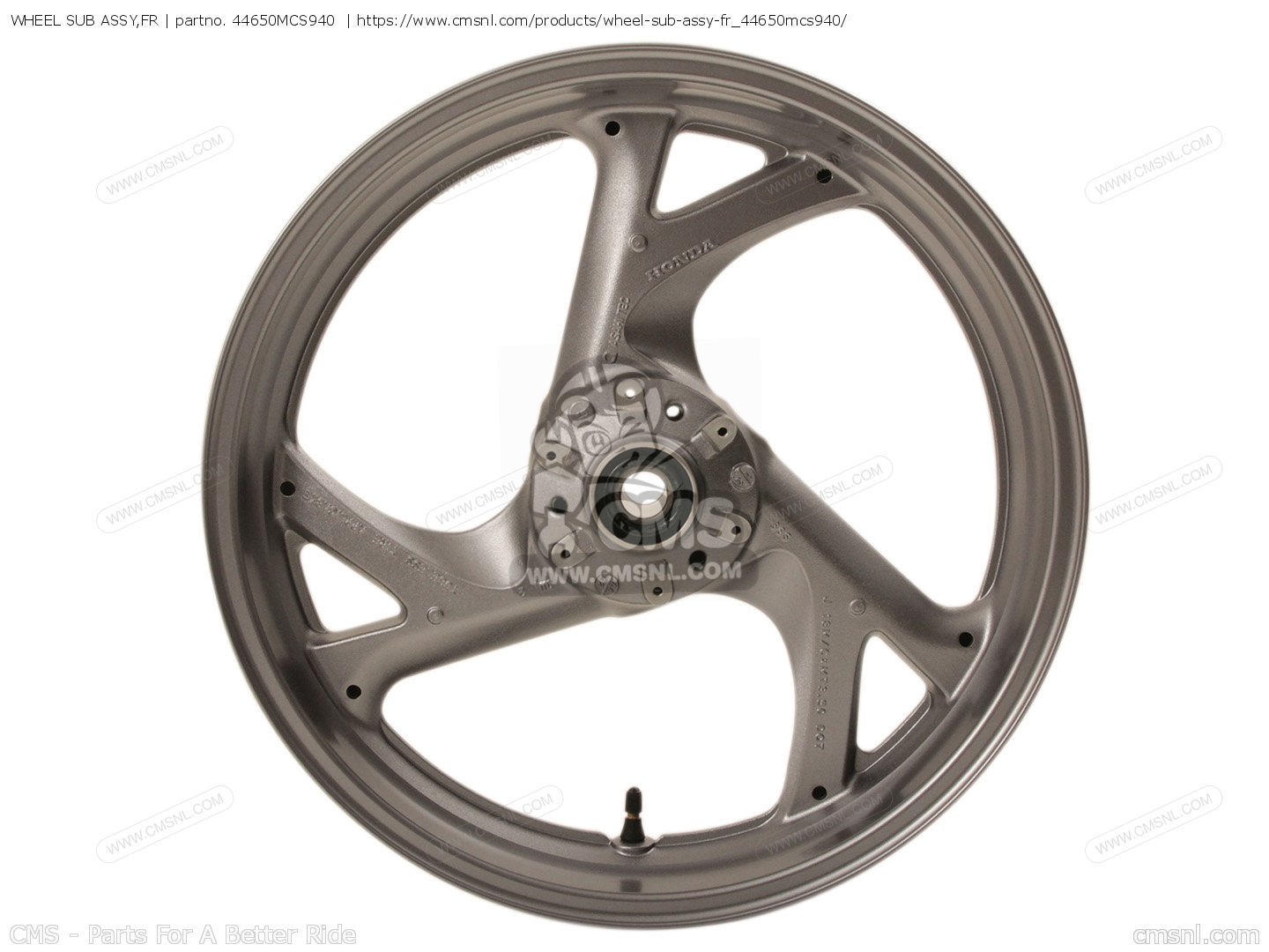 WHEEL SUB ASSY,FR for ST1300A PANEUROPEAN 2009 (9) ENGLAND / ABS MKH ...