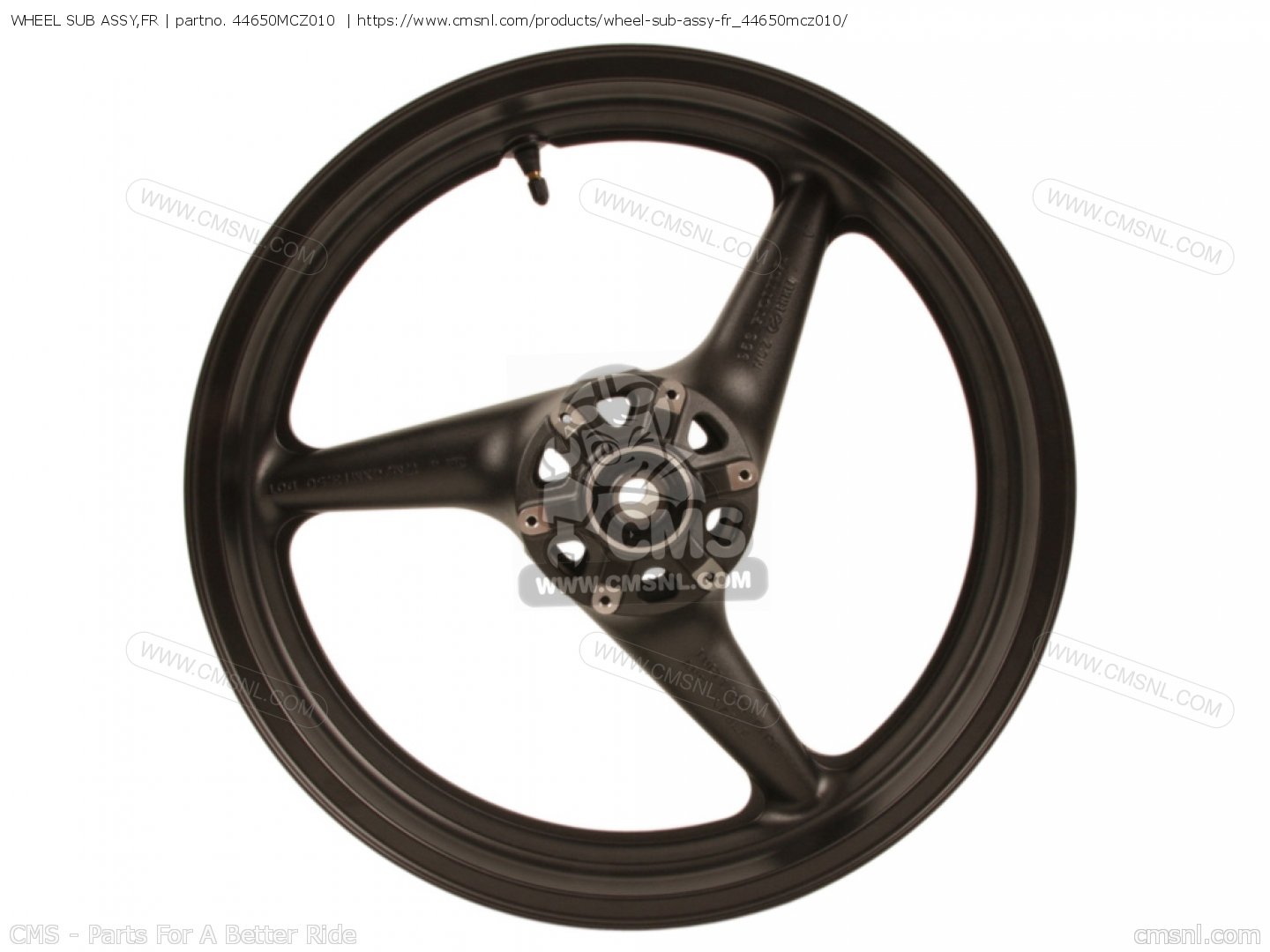 44650MCZ010: Wheel Sub Assy,fr Honda - buy the 44650-MCZ-010 at CMSNL